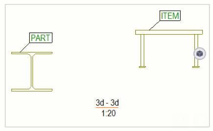 Example: Part representations | Tekla User Assistance
