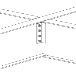 Beam to beam framing connections | Tekla User Assistance