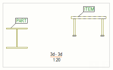 Example: Part representations | Tekla User Assistance