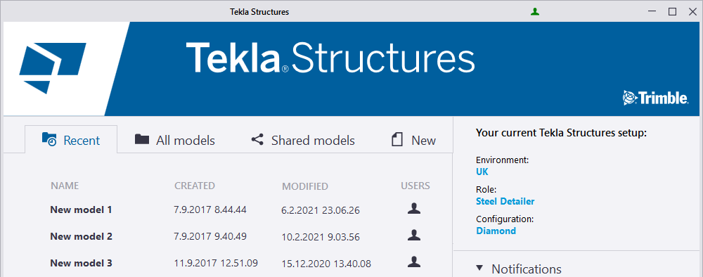 Start Tekla Structures | Tekla User Assistance