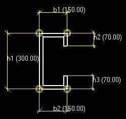 Example: Create a symmetric C-shaped profile by sketching | Trimble User Assistance