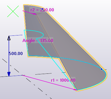 Create a stand-alone bent plate | Tekla User Assistance