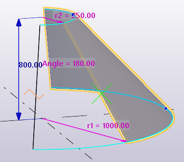 Create a stand-alone bent plate | Tekla User Assistance