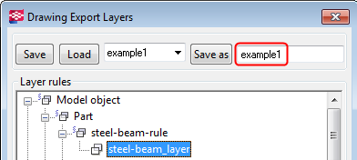 Example: Create a rule for drawing DWG export and assign a layer to the rule (old export ...