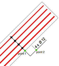 Add reinforcement marks with Rebar group marking application | Tekla ...