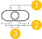 Create bolt holes | Tekla User Assistance