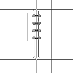 Two sided clip angle (143) | Tekla User Assistance