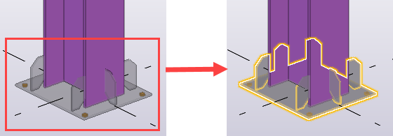 Select Objects Tekla User Assistance