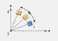 Copy objects using radial array tool | Tekla User Assistance
