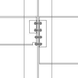 Two sided clip angle (143) | Tekla User Assistance
