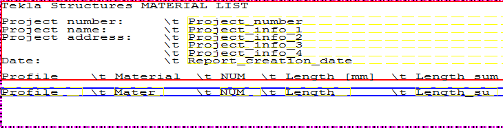 Add Tabs To Reports Tekla User Assistance