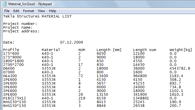 Add Tabs To Reports Tekla User Assistance
