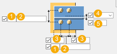 Wraparound gusset cross (60) | Tekla User Assistance