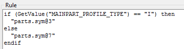 Assigning rules to symbols in Template Editor | Trimble User Assistance