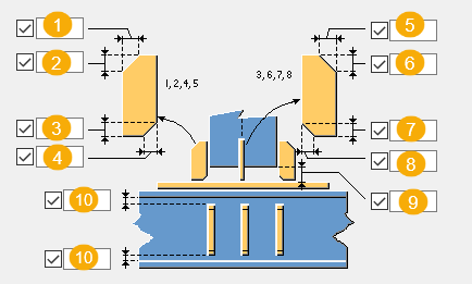 U.S. Base plate connection (71) | Tekla User Assistance