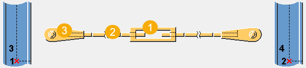 Turnbuckle bracing (S3) | Trimble User Assistance