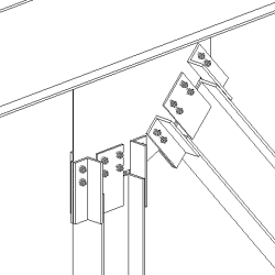 Bracing connections | Tekla User Assistance