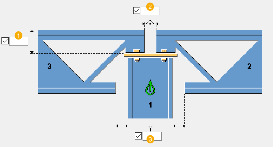 2-Sided joist to column (162) | Tekla User Assistance