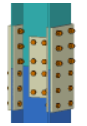Column splice (132) | Tekla User Assistance