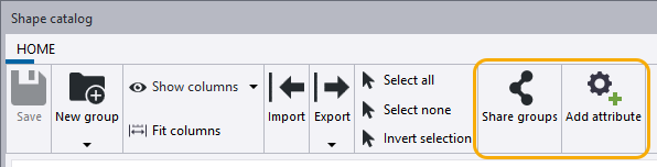 Improvements in the shape catalog and Shape cleaner | Trimble User ...