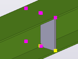 Example: Create a custom stiffener detail with variables | Tekla User Assistance