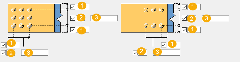 PEB Knee joint (S93) | Tekla User Assistance