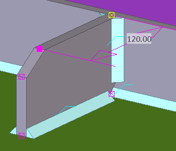 Add a distance between component objects | Tekla User Assistance