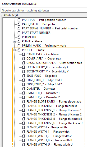 PROFILE | Tekla User Assistance