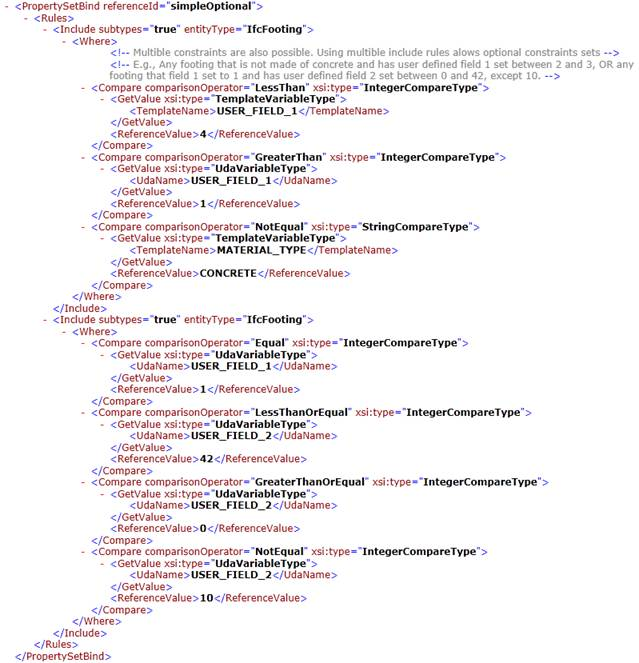 Create new property sets for IFC export | Tekla User Assistance