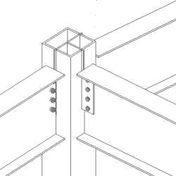Beam to column framing connections | Tekla User Assistance