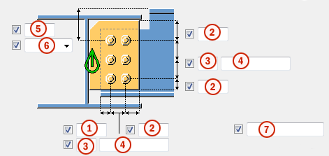 Welded to top flange (147) | Tekla User Assistance
