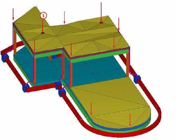 Sloping slab drainage | Tekla User Assistance
