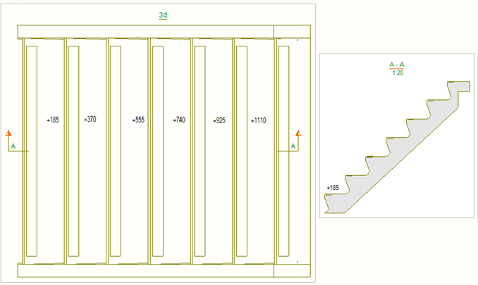 Add level marks in drawings | Tekla User Assistance
