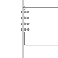Beam to column framing connections | Tekla User Assistance
