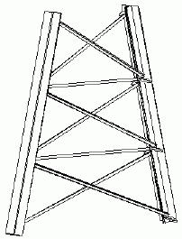 Tower diagonal (S66) | Trimble User Assistance