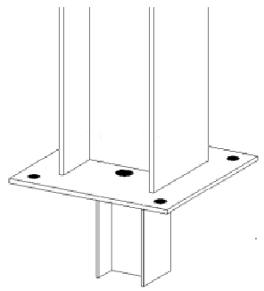 U.S. Base plate (1047) | Tekla User Assistance