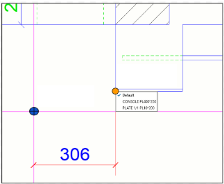 Display and change dimension point associativity | Tekla User Assistance