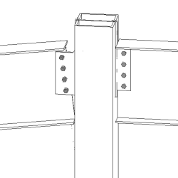 Beam to column framing connections | Trimble User Assistance