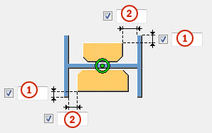 Bolted moment connection (134) | Tekla User Assistance