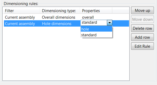 Add automatic view-level dimensions | Tekla User Assistance