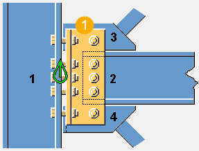 Simple clip angle 2 (82) | Tekla User Assistance