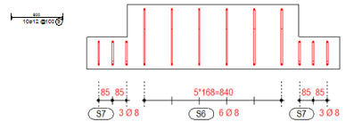 Dimension rebars with Rebar group dimensioning application | Tekla User ...