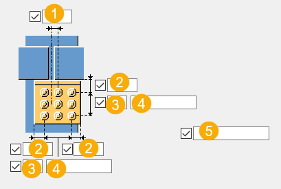 Rail connection (70) | Tekla User Assistance