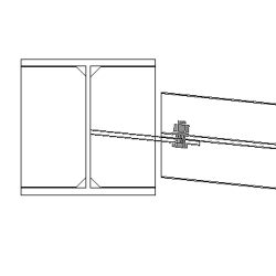 Column with stiffeners (186) | Tekla User Assistance