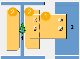 Stiffened shear plate (17) | Tekla User Assistance
