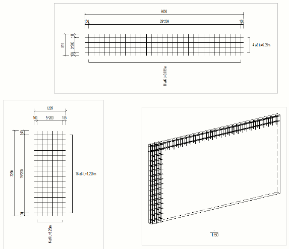 Create a drawing view for a reinforcement mesh | Tekla User Assistance