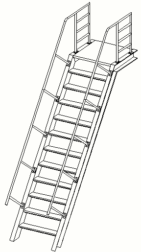 Ship Ladder | Tekla User Assistance