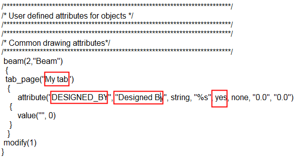 Create a new user-defined drawing attribute | Tekla User Assistance