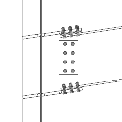 Beam to column framing connections | Trimble User Assistance