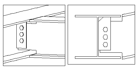 Fitted shear plate (38) | Tekla User Assistance